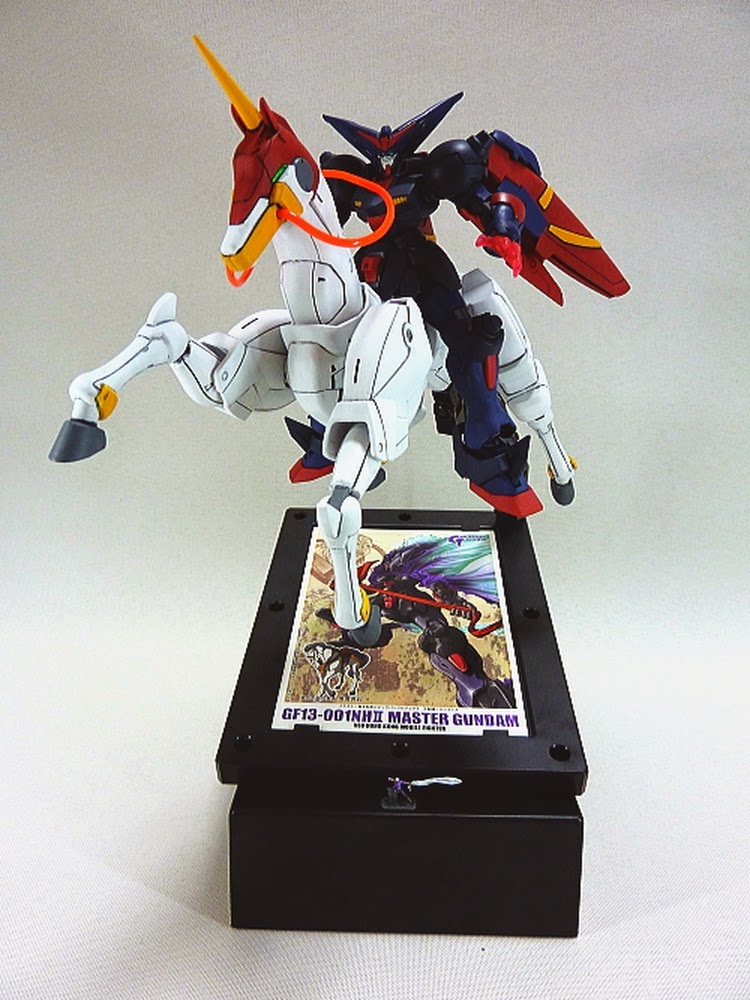 Custom Build: HGFC 1/144 Master Gundam + Fuunsaiki with LED