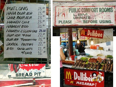 Travel and Tourism: Filipino Shop Signs