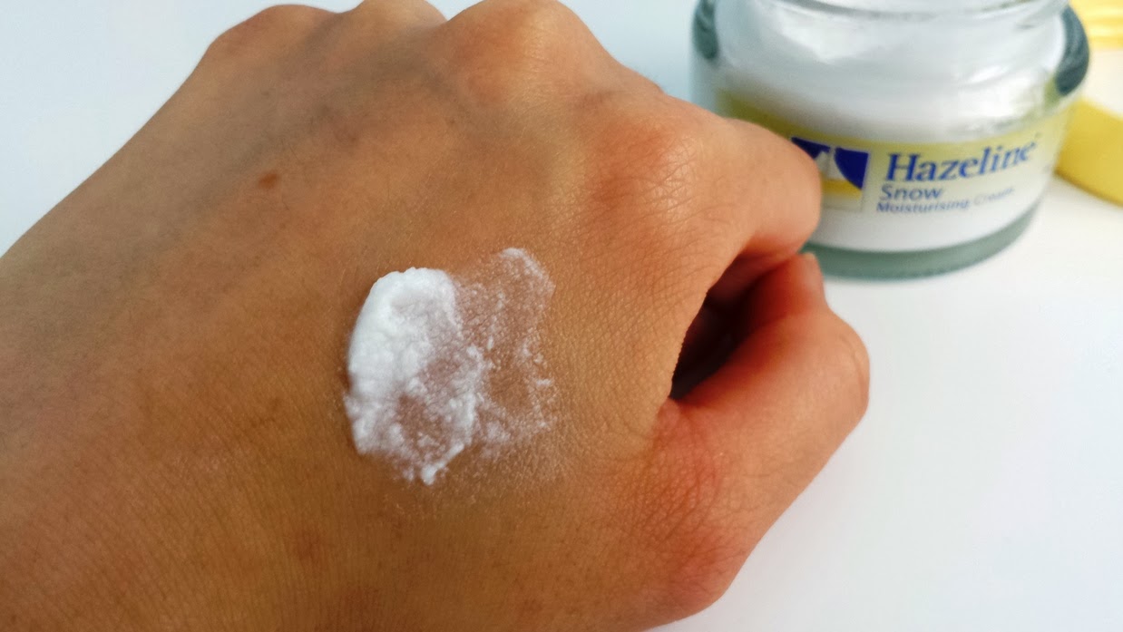 DNA beauty: Hazeline Snow Moisturizing Cream Review