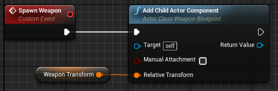 Romero Blueprints: BP Compendium 3: Add Child Actor Component