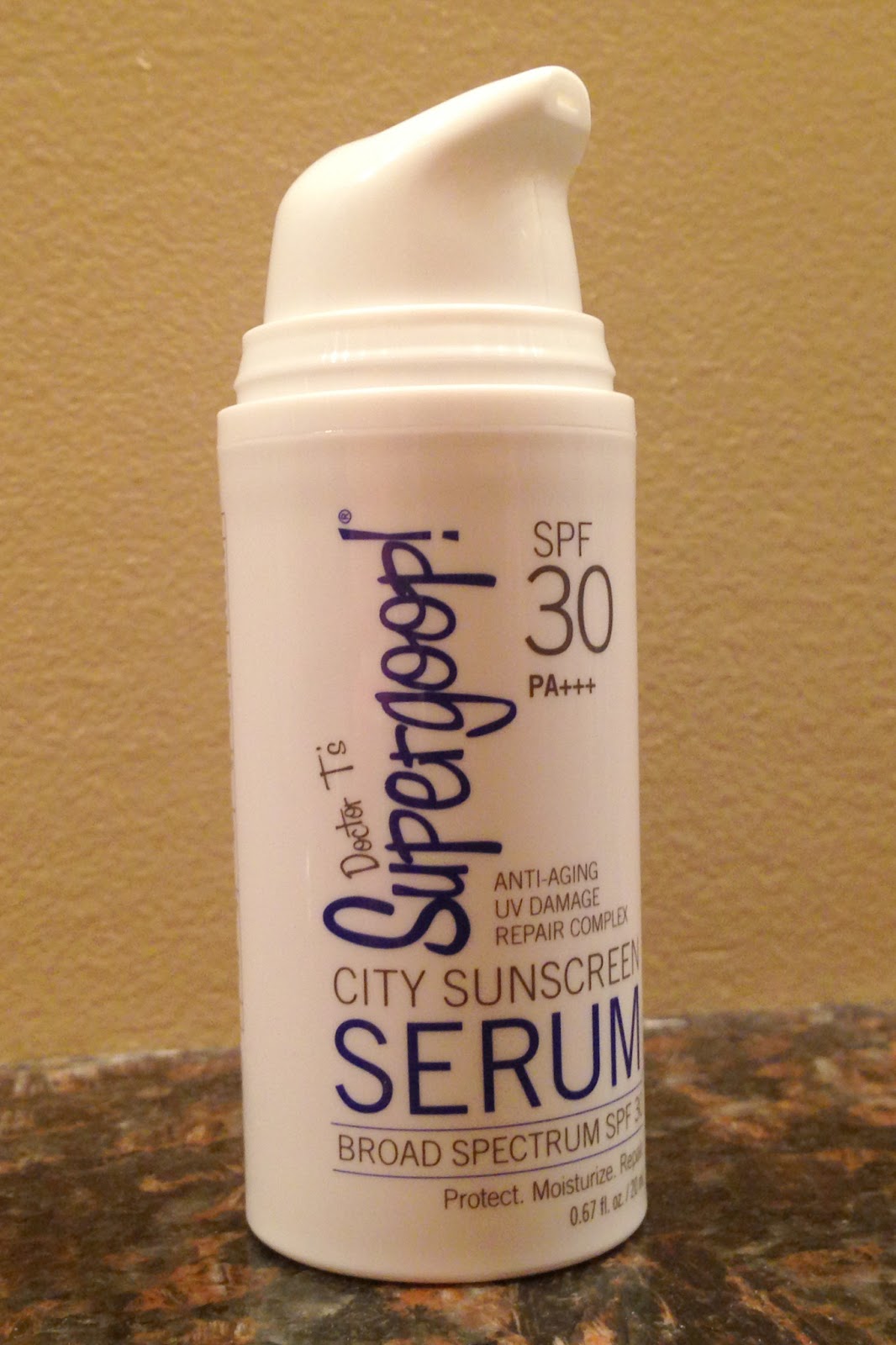 Beauty Test Dummies: Supergoop SPF 30 City Sunscreen Serum