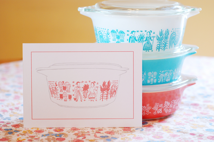The Pyrex Collective: New Pyrex Illustrations