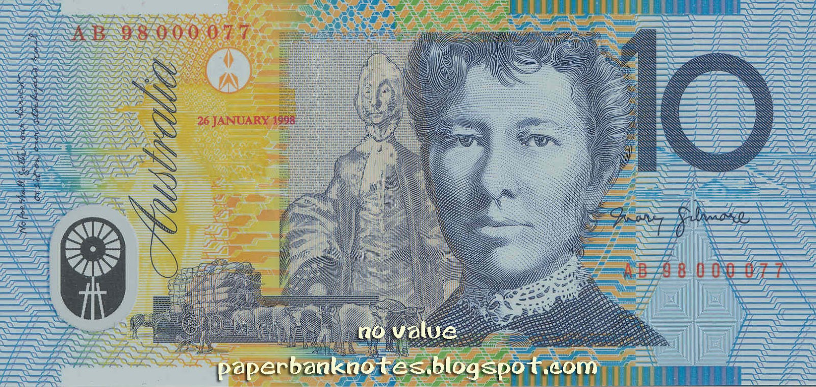 commemorative: Australia 1988-1998 10th Anniversary of Australia ...