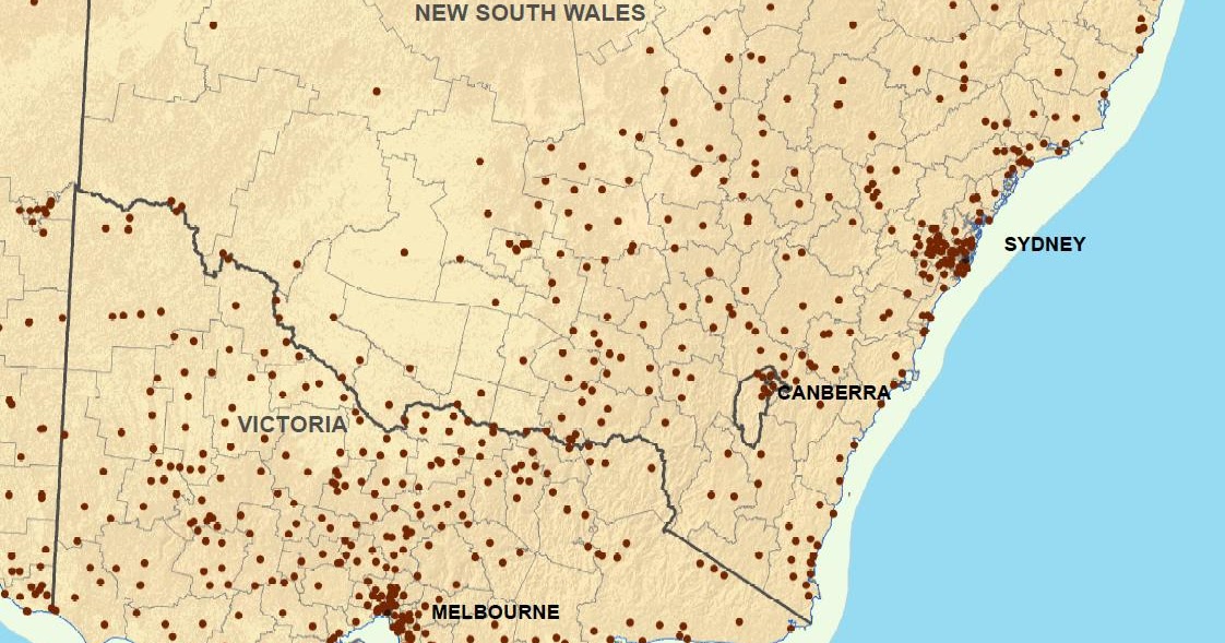 #All-things-spatial: Map of landfill and recycle sites