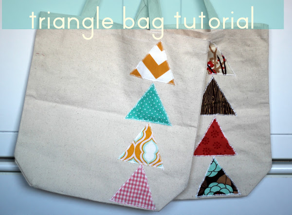Vivian Eileen: Triangle Bag Tutorial