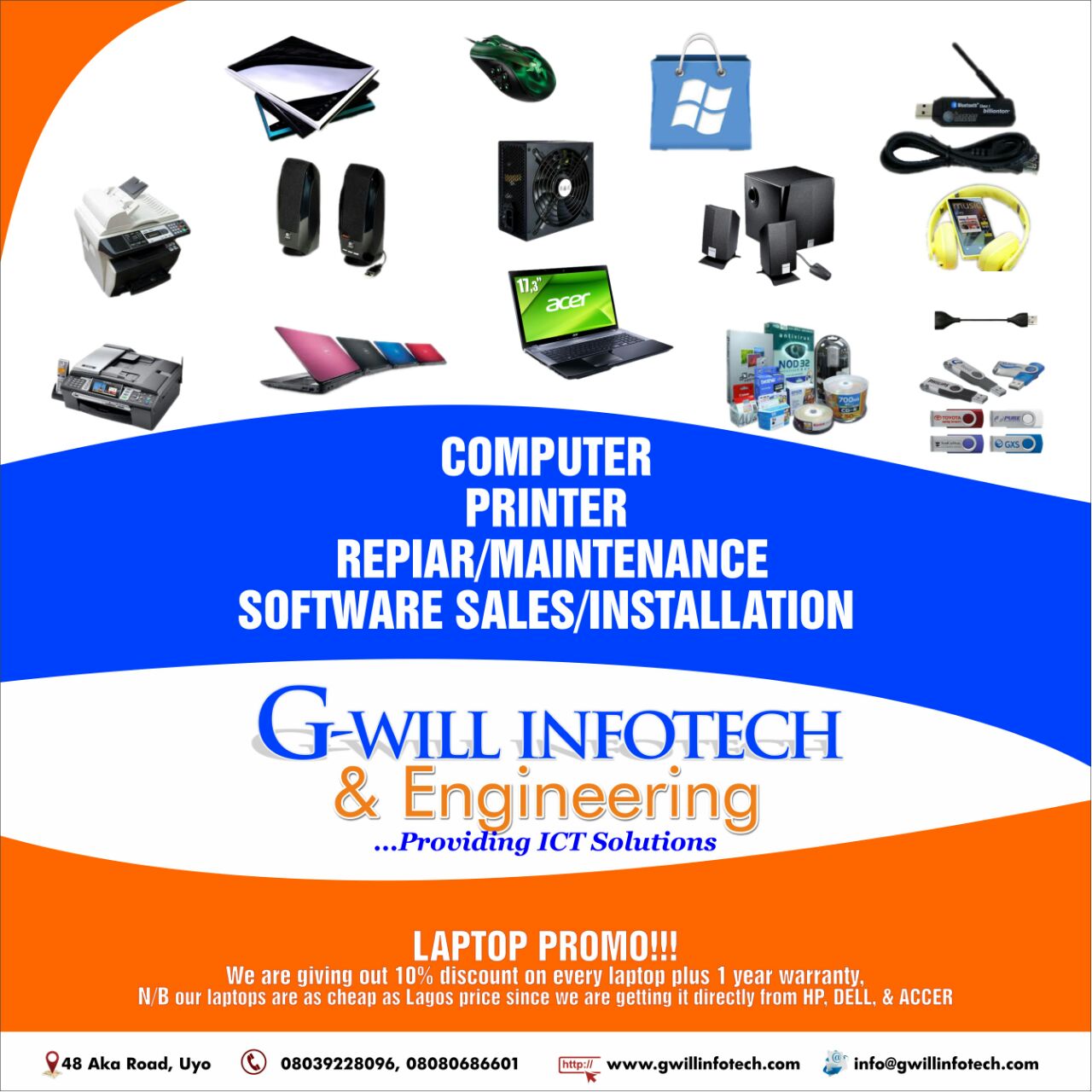 The number one FM in Akwa Ibom State - Projector AD