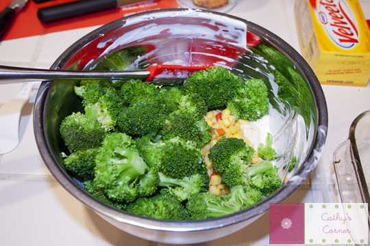 Cathy's Corner: Broccoli Corn Au Gratin