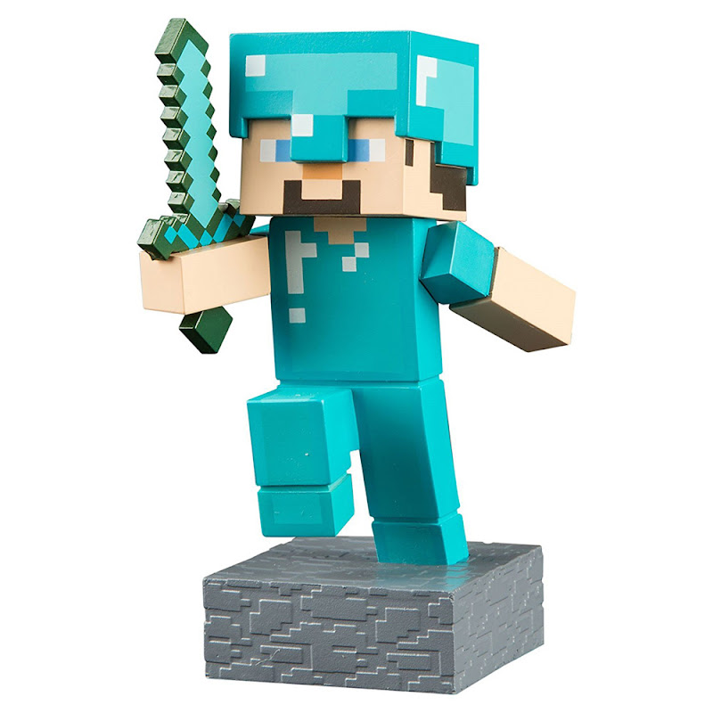 Minecraft Diamond Armor Steve Toy