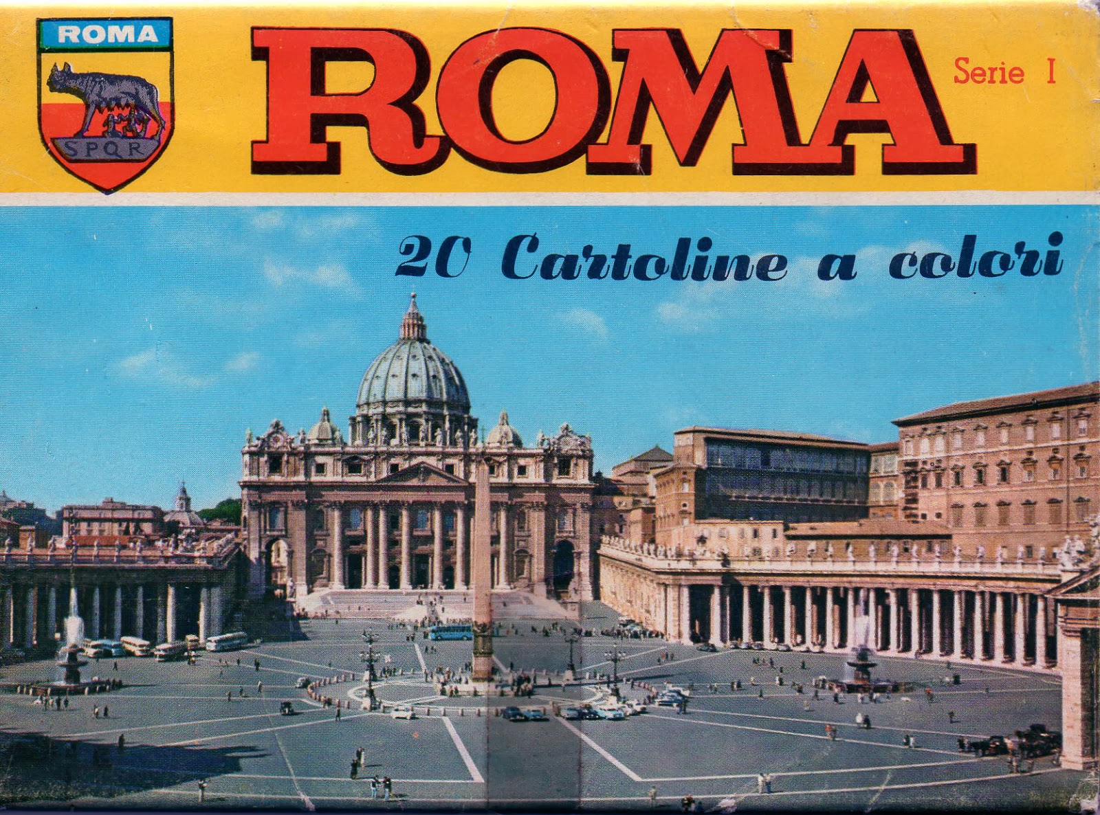 Tarjeta postal - Post card - Carte postale: 203 a 221.- ROMA Serie I 20 ...