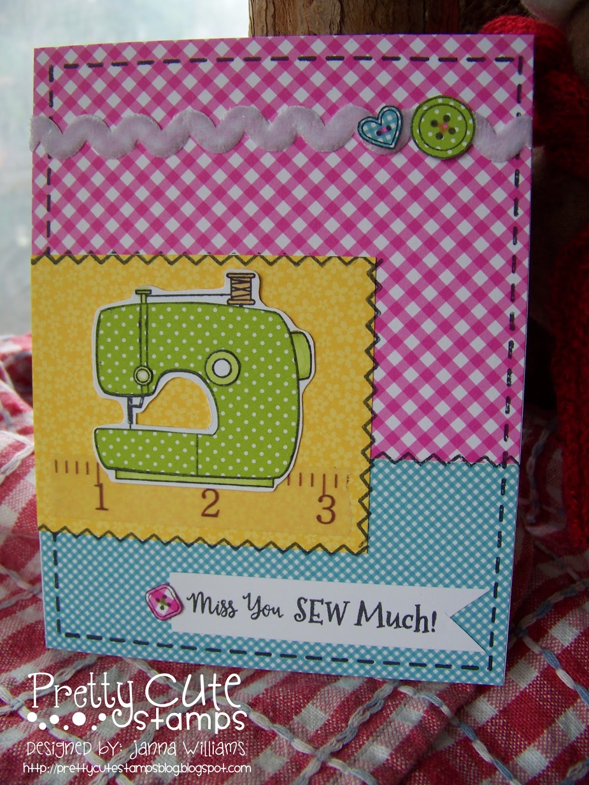 Pretty Cute Stamps Blog: Sew Cute!