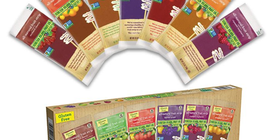 48 Pack Of .5oz Stretch Island Fruit Leather Variety Pack $10.06 (Reg ...