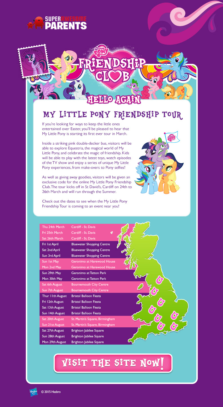 Equestria Daily - MLP Stuff!: My Little Pony - Friendship Club ...