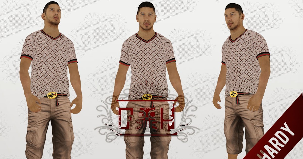 Skin Casual Guy Gucci ~ Cesar Hardy Skins