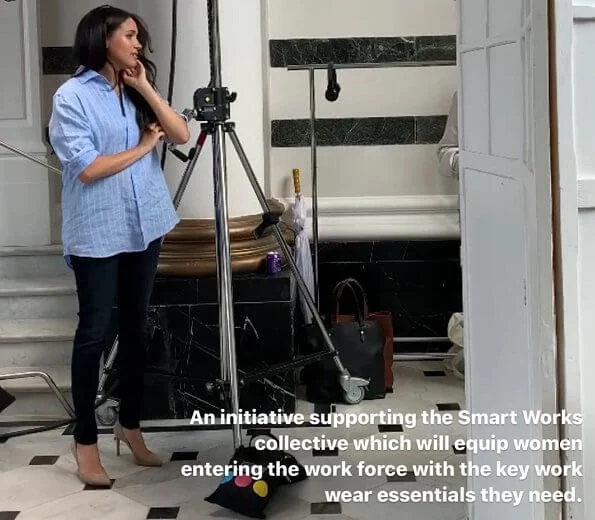 The Duchess of Sussex released video clips of her works with SmartWorks