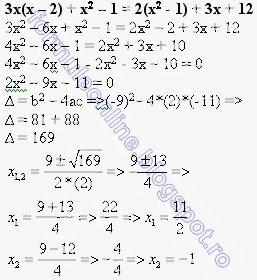 Ecuatia de gradul 2 - exercitiu rezolvat 15 | formule online probleme ...