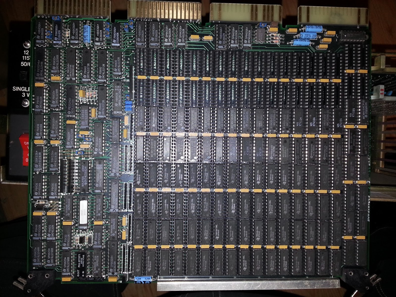Jim's collections: PDP 11/23 system 768K (256K + 512K) memory, cables