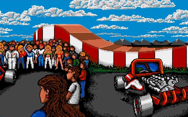 Atari ST games website: Stunt Car Racer