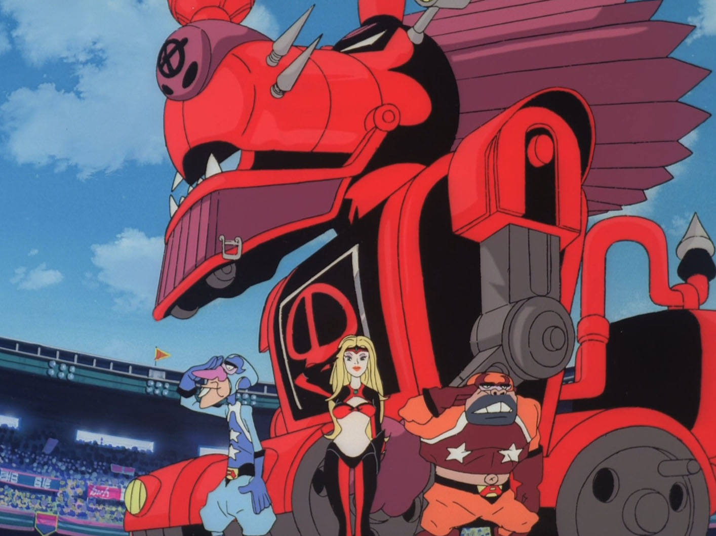 Yattaman e le serie Time Bokan: Miss Dronio e le altre