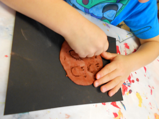 Explorations in Art: (KG) Native American symbols on clay