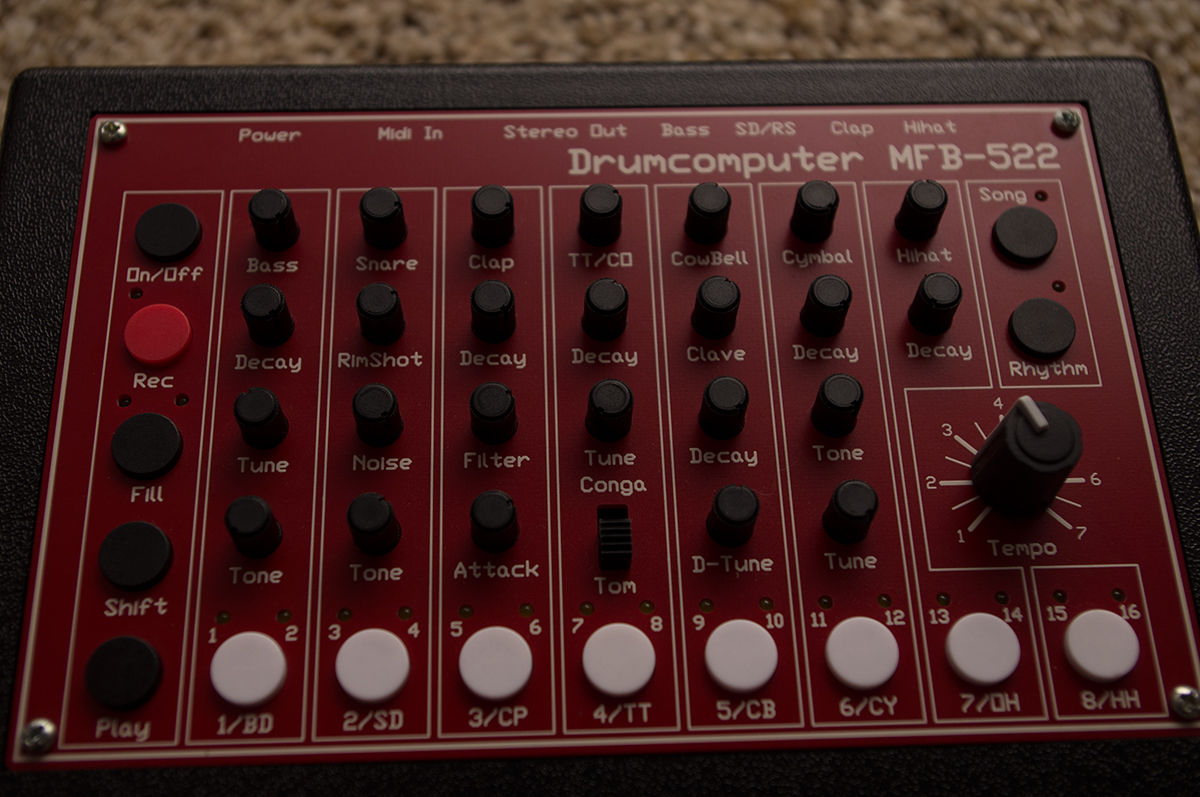 MATRIXSYNTH: MFB-522 Analog Drum Machine Synthesizer