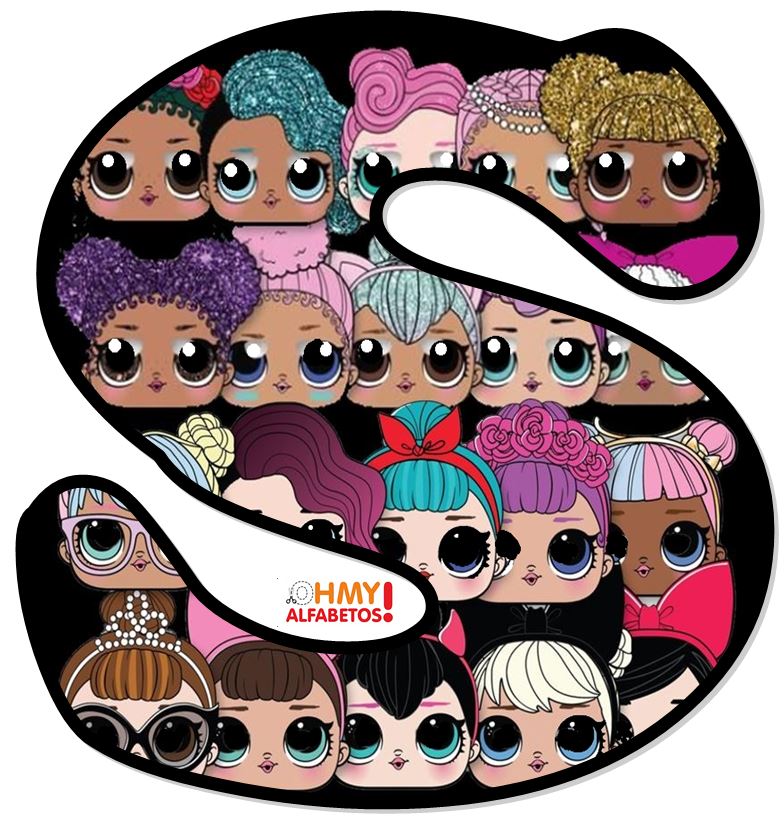 Abecedario con Caras de LOL Surprise. LOL Surprise Faces Alphabet. - Oh ...