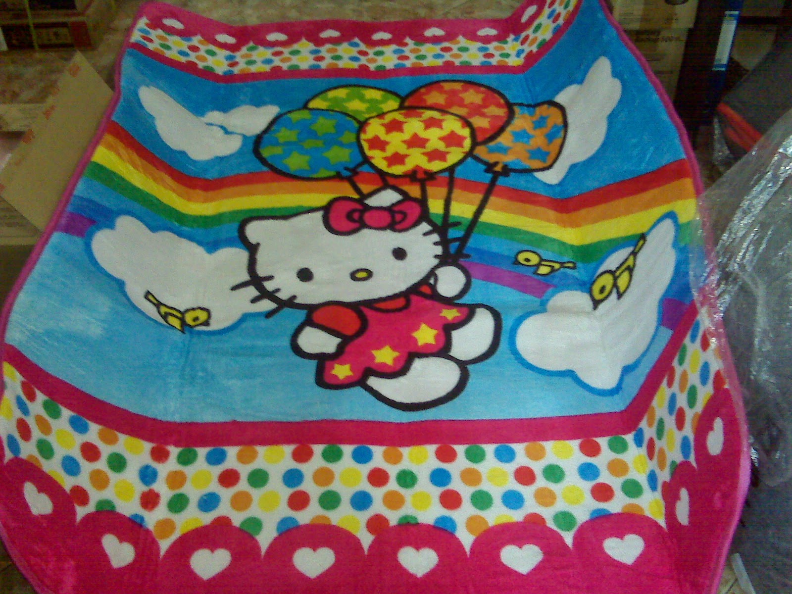 TEGAR Online Shop : Karpet Selimut Karakter Kartun