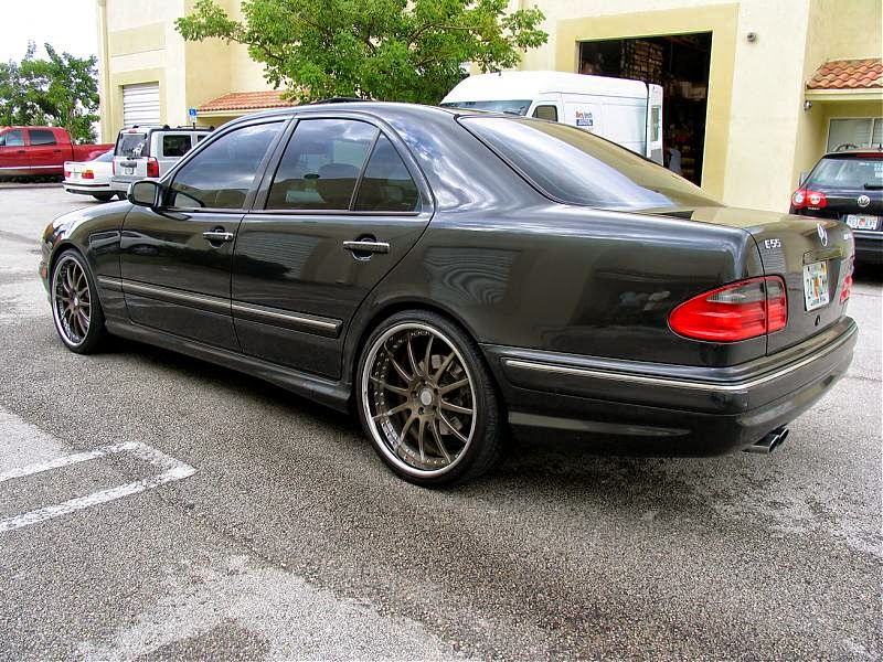 Mercedes-Benz W210 E55 AMG on 360Forged 20" Spec Multi Wheels | BENZTUNING