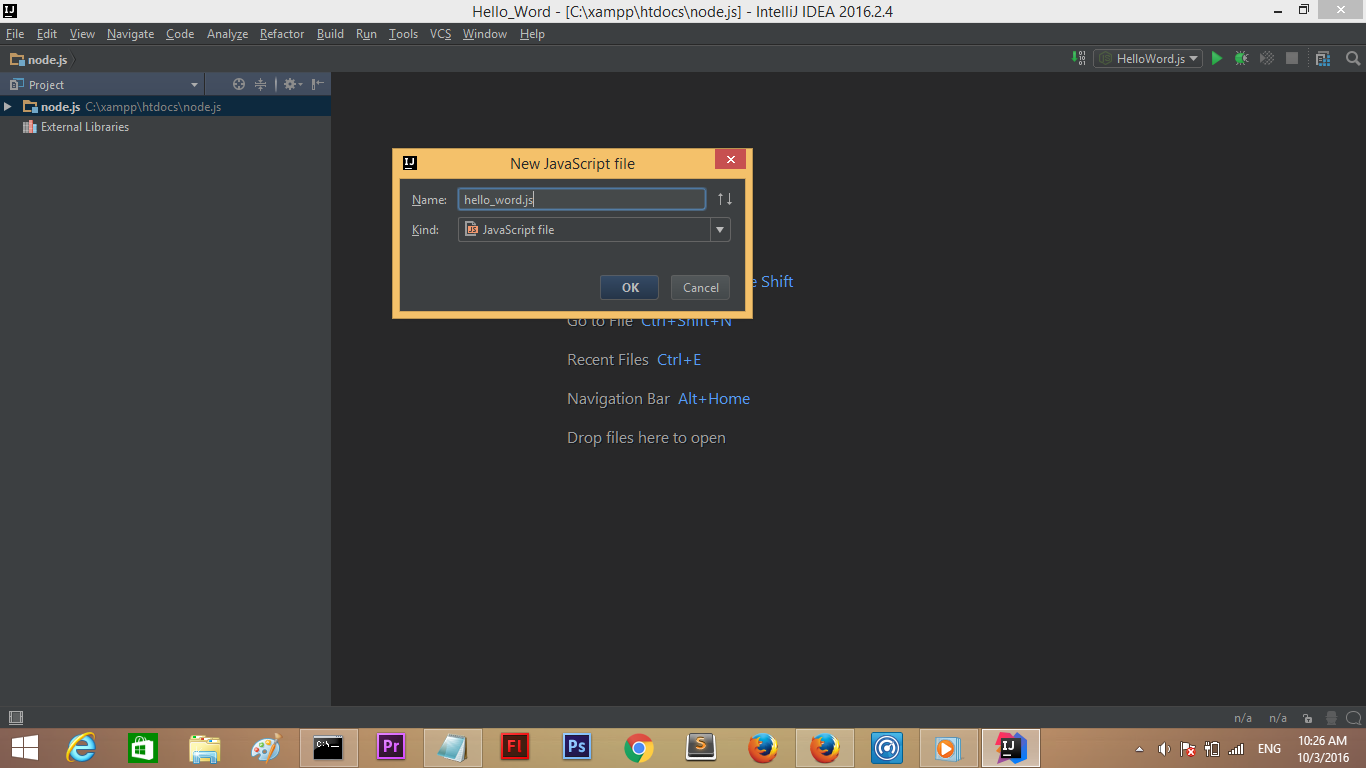 Membuat Project Baru Dengan Node.js