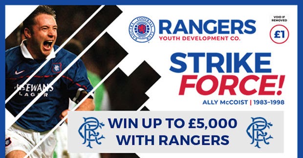 Football Cartophilic Info Exchange: Rangers F.C. - Strike Force (2018 ...