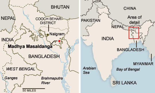 AT INDIA-BANGLADESH BORDER, LIVING IN BOTH, AND NEITHER | The Himalayan ...