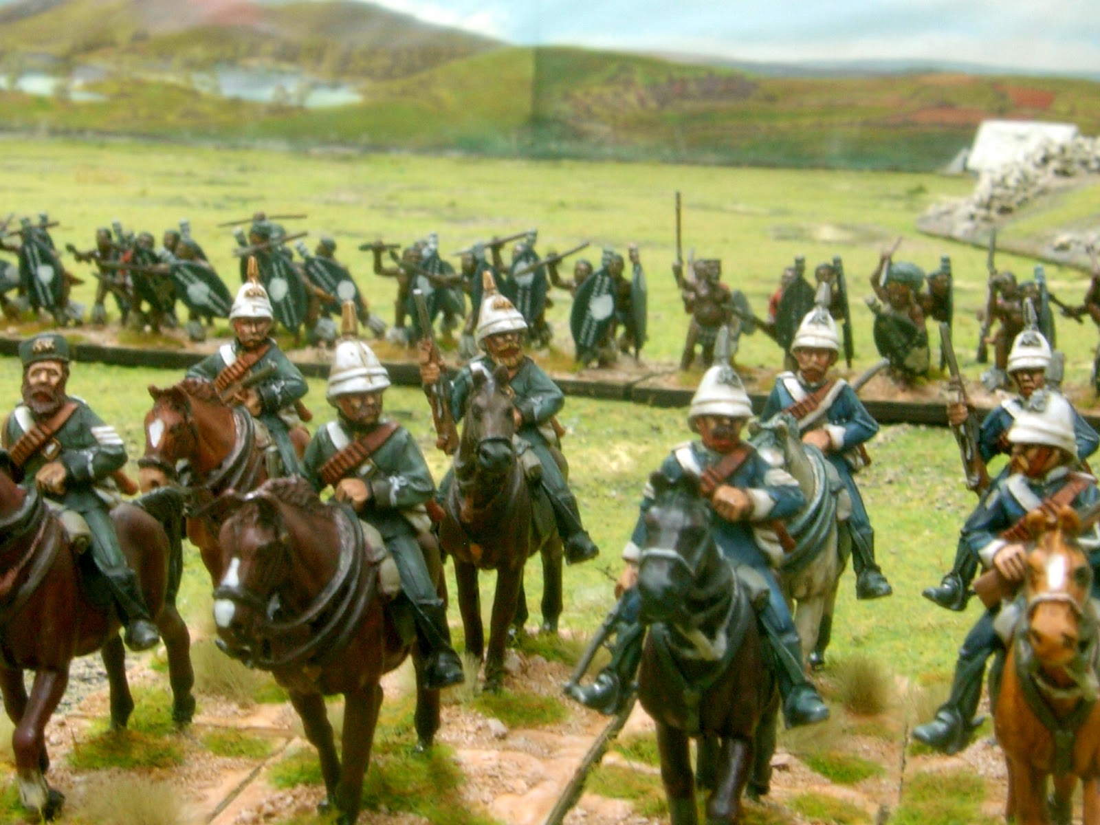 Wargaming with Silver Whistle: ZULU WAR Natal Mounted Police and Carbineers