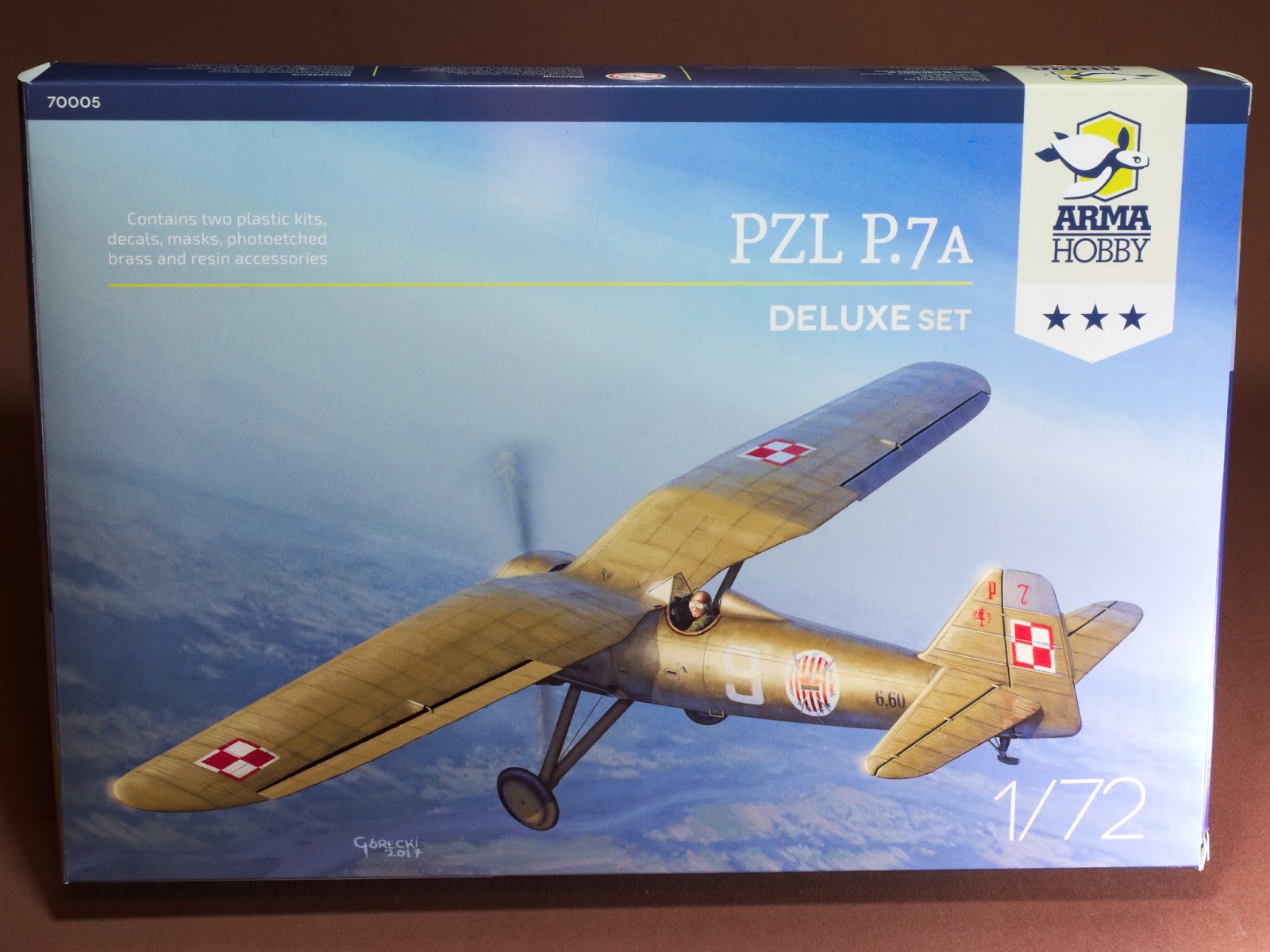 StarFar Models: Обзор PZL P.7A (Arma Hobby 70005, 1/72)
