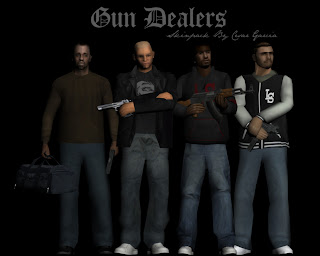 Skin Pack Gun Dealer - Gta Sa Mods Collection