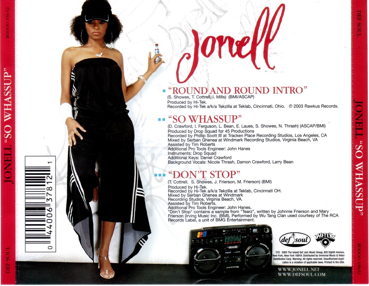 highest level of music: Jonell - So Whassup-CDS-2003