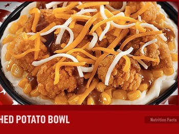 What You Really Get: KFC (Kentucky Fried Chicken) - Mashed Potato Bowl