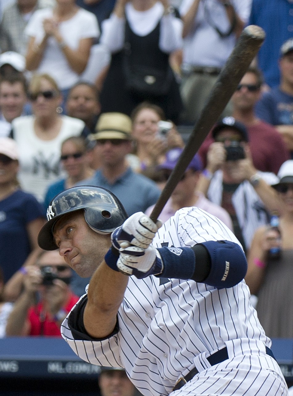 est100 一些攝影(some photos): Derek Jeter ( 3,000th hit ) 德瑞克·基特( 第3000支安打 )