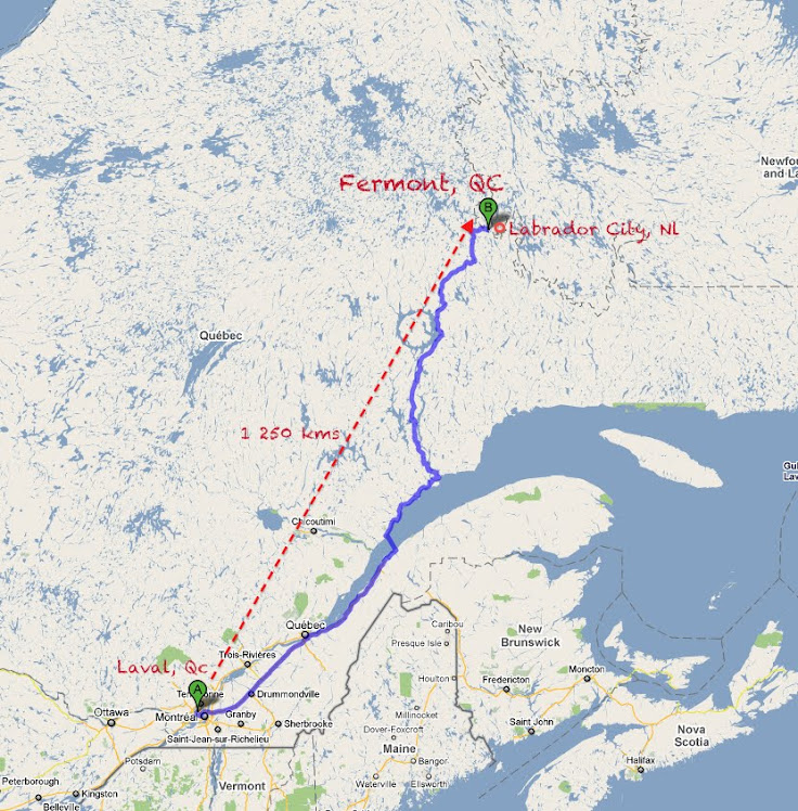 Mon aventure à Fermont...