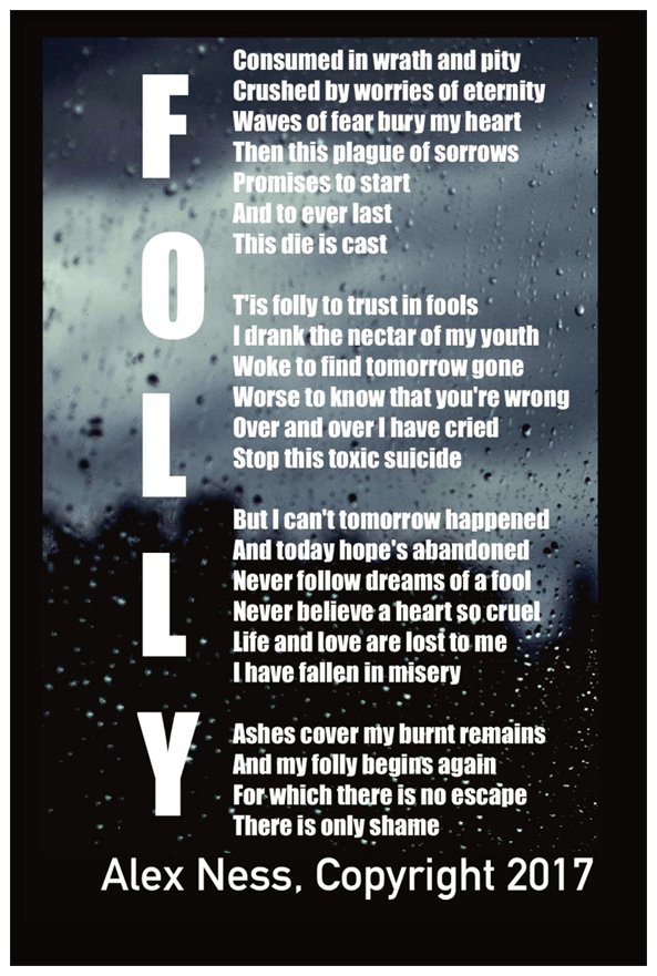 THE POETRY OF ALEX NESS