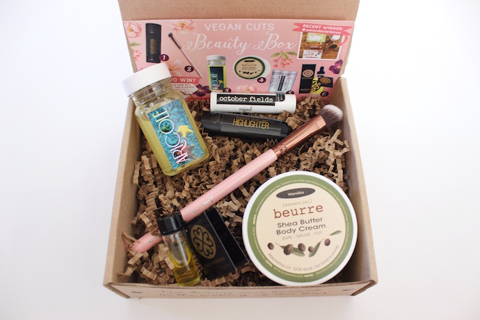 cityloveee: Vegan Cuts October Beauty Box Unboxing
