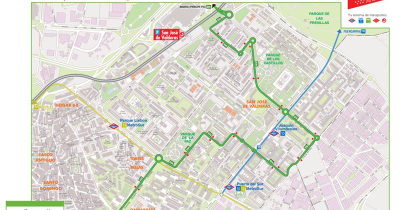 Mejoras en la línea urbana de Alcorcón L1 y en la 514 de autobuses ...