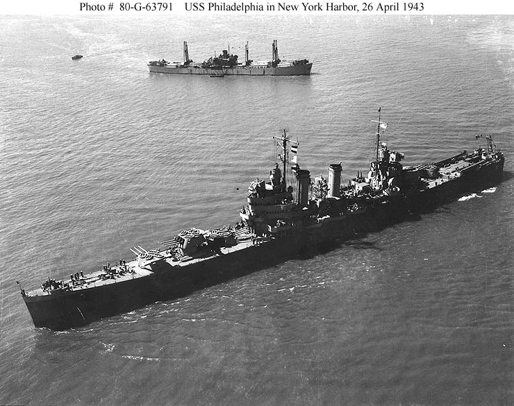 Naval Warfare: USS Philadelphia (CL-41)