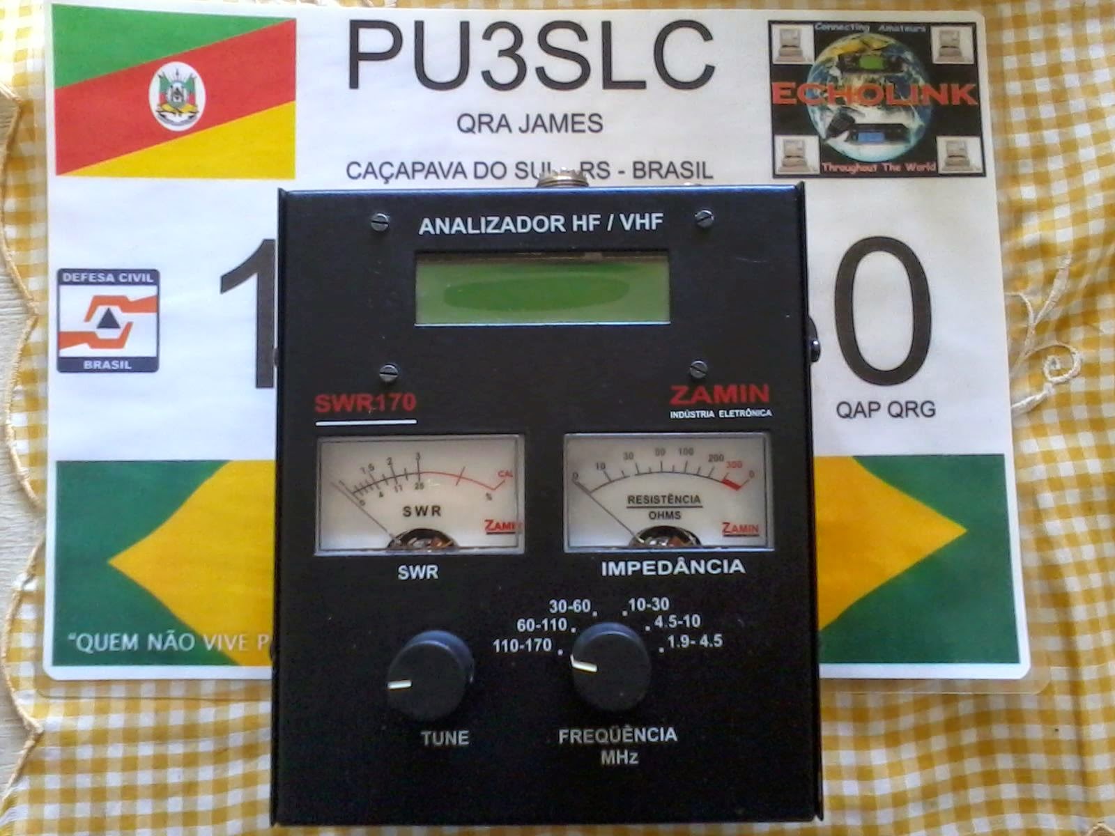 Radioamadorismo, SvxLink e DMR: Analizador de antena swr 170