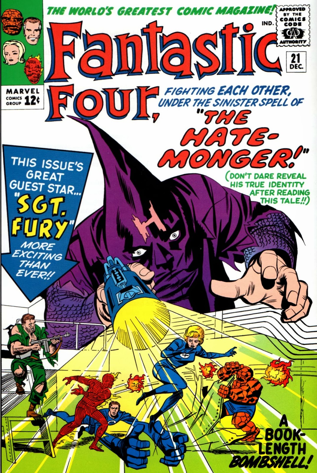 CRIVENS! COMICS & STUFF!: THE FABULOUS FANTASTIC FOUR COVER GALLERY ...
