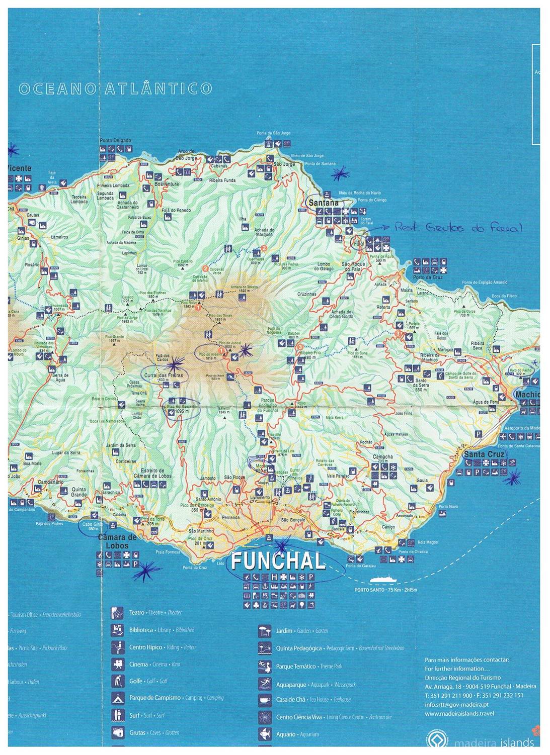 Vai e Vem: Mapa da Madeira