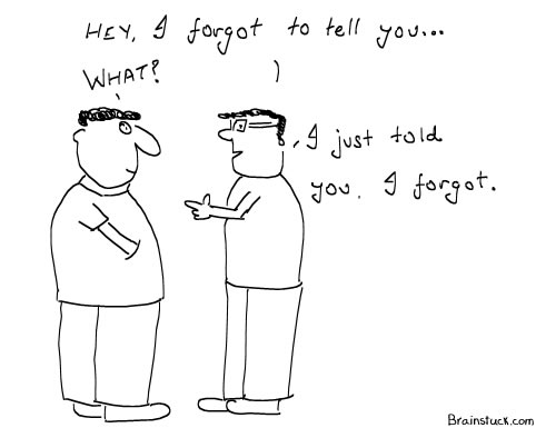 IWASNTBLOGGEDYESTERDAY: F-Forgetful