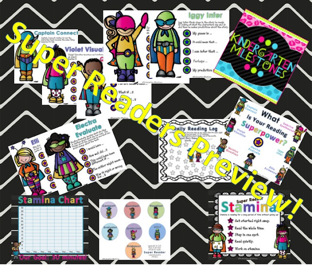 Kindergarten Milestones: Start Off The Year With Super Readers!