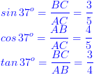 Sin, Cos, Tan sudut 37° dan 53° - Sudut istimewa sering muncul di ...