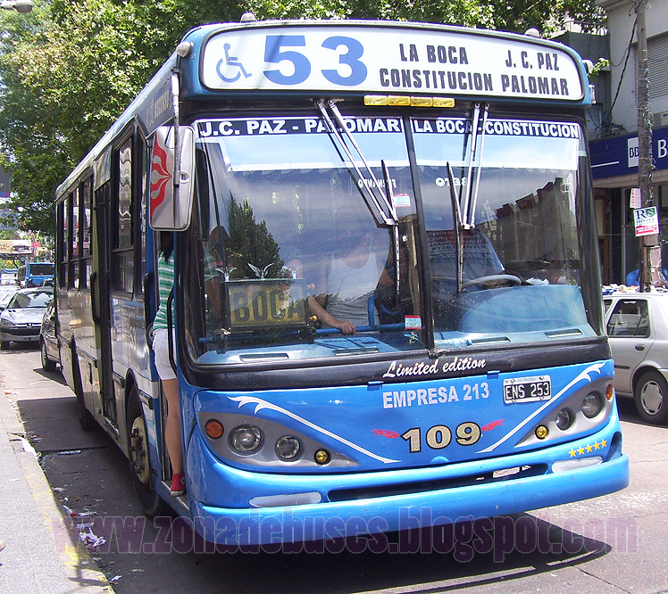 Colectibus - Zona de Buses: LINEA 53
