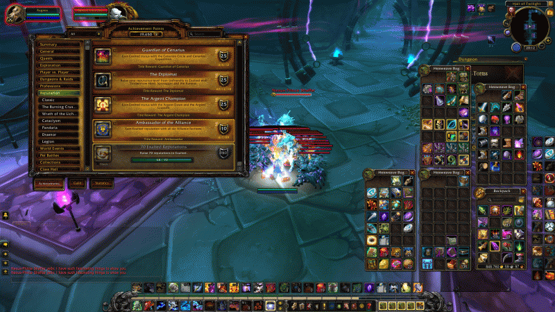 Master of World of Warcraft : Exalted with The Consortium in less than ...