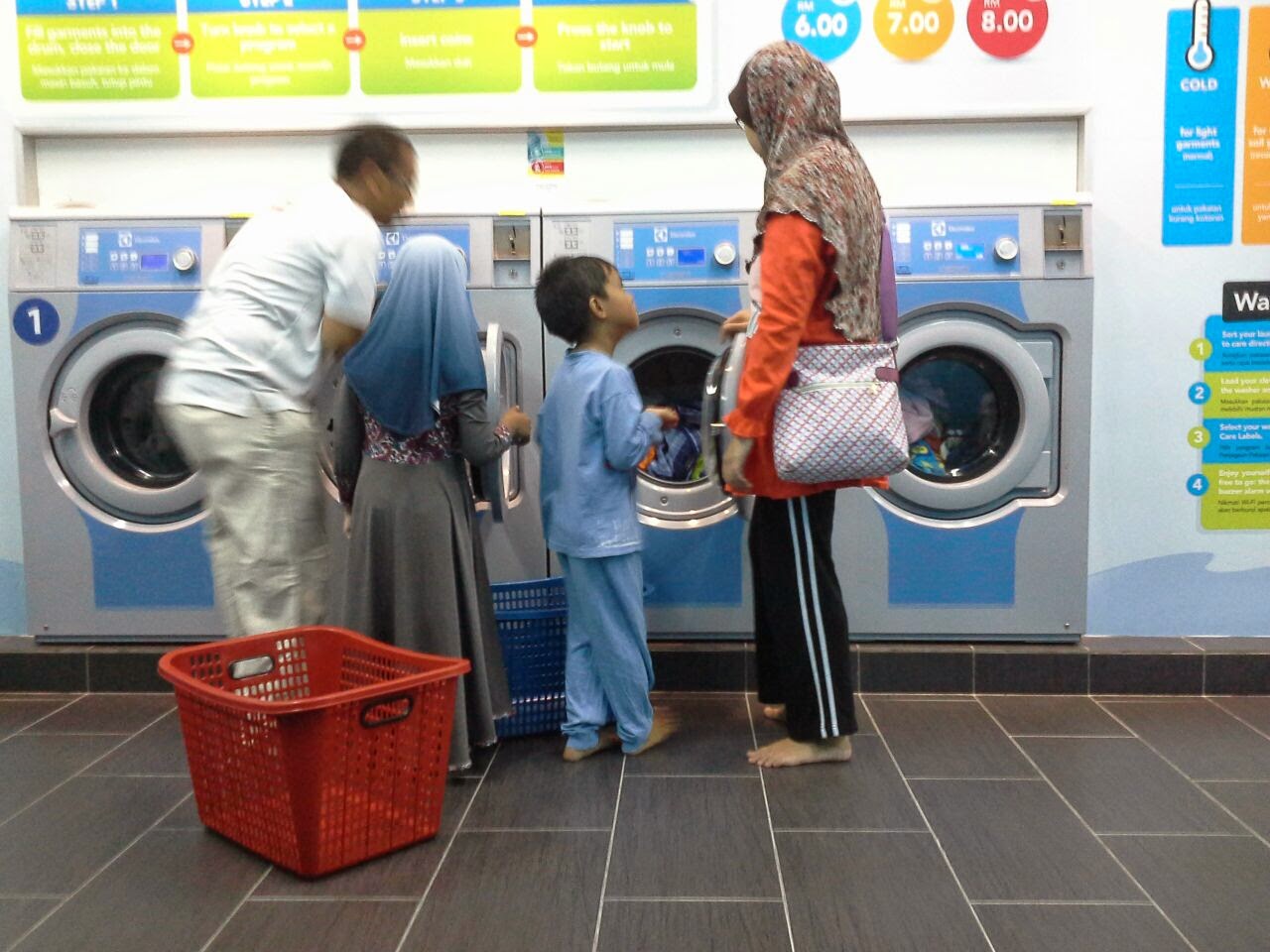 Dobi Layan Diri | Self Service Laundry @SIDEC Seri Iskandar, Perak